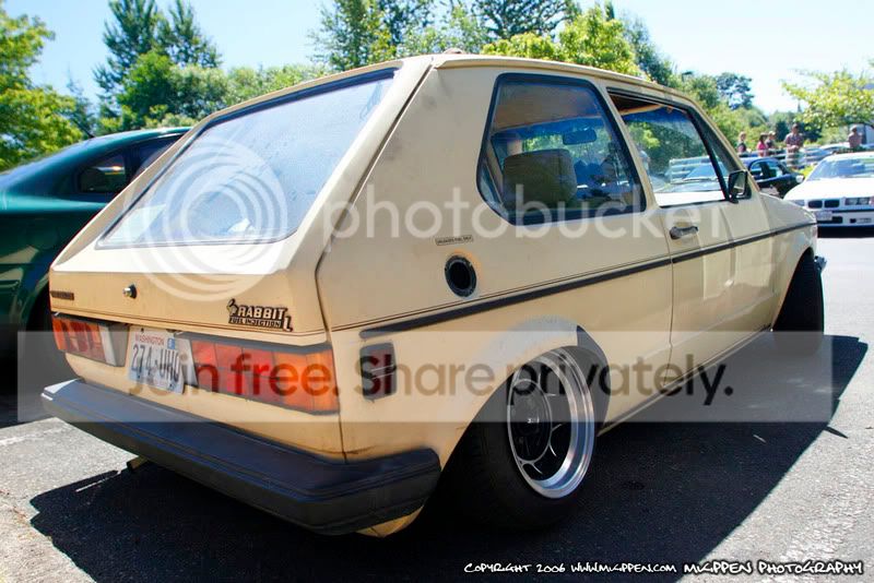 the bagged rabbit is back | VW Vortex - Volkswagen Forum