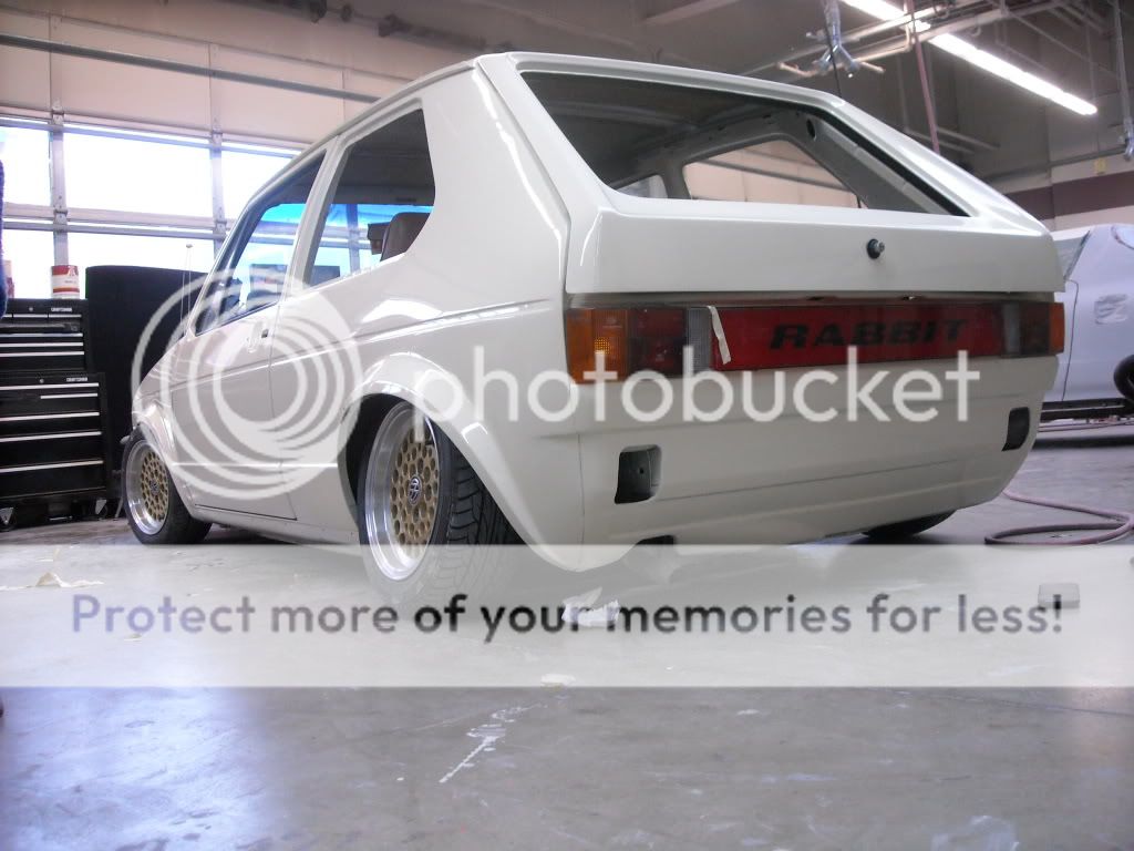 my mk1 rabbit on air | VW Vortex - Volkswagen Forum