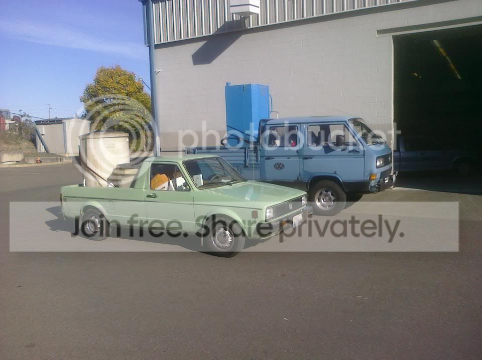 fs 1980 mountain green rabbit truck, DIESEL 3200 obo | VW Vortex ...