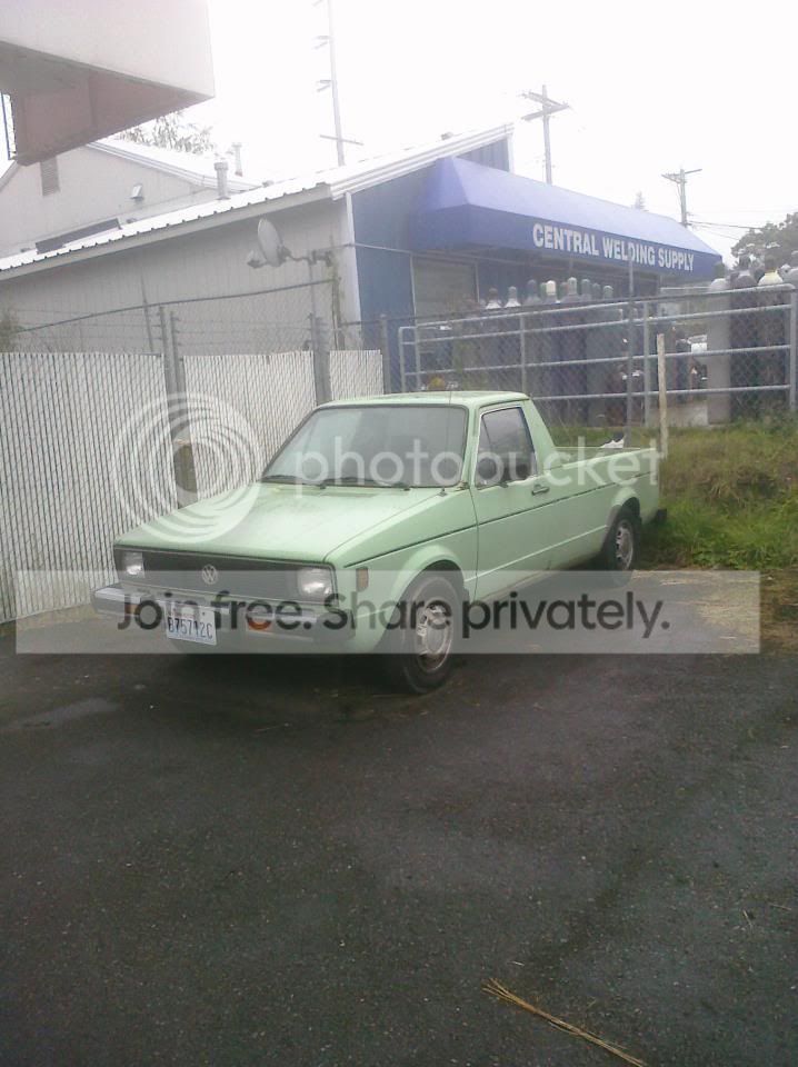 fs 1980 mountain green rabbit truck, DIESEL 3200 obo | VW Vortex ...