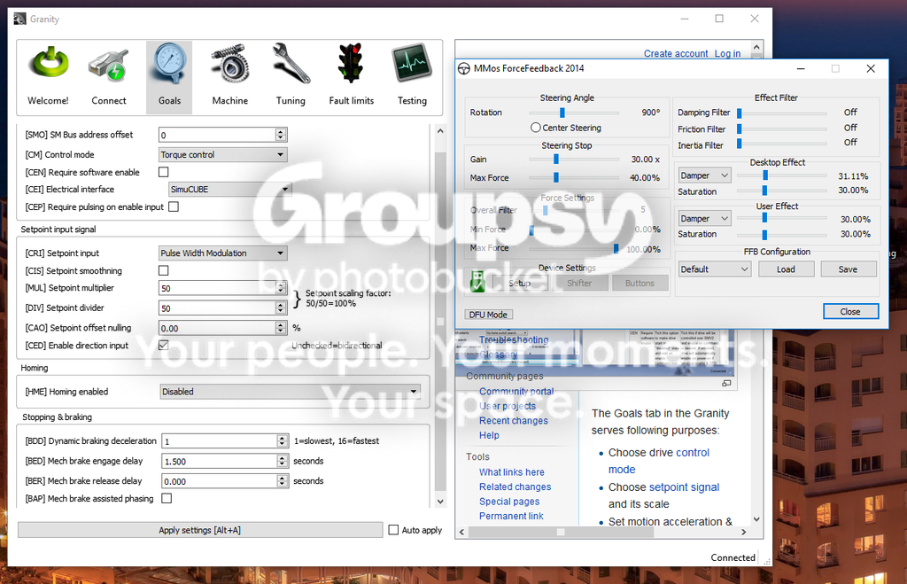 AC OSW/DD Granity/MMO's settings