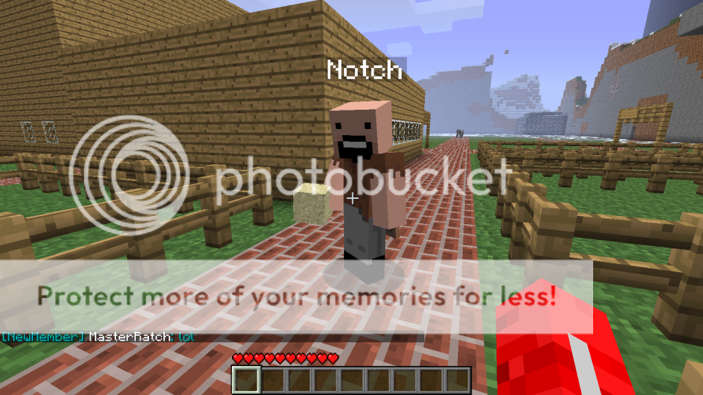 Notch appears in another Server... fake Notch? - Discussion - Minecraft ...