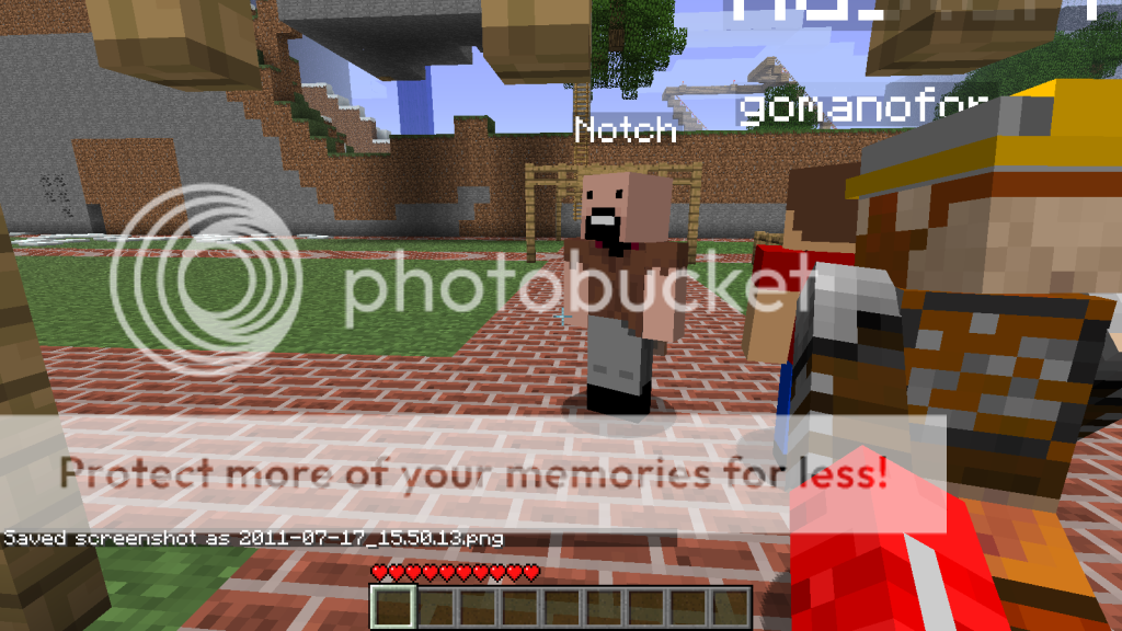 Notch appears in another Server... fake Notch? - Discussion - Minecraft ...