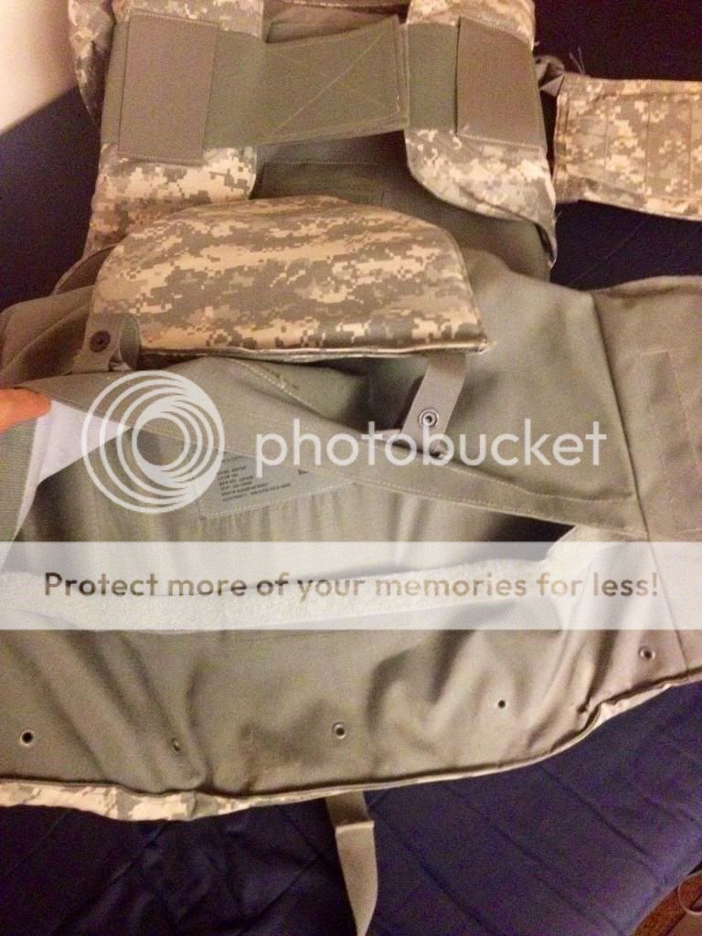Like new army iotv with esapi lvl4 plates and Kevlar inserts | FN ...