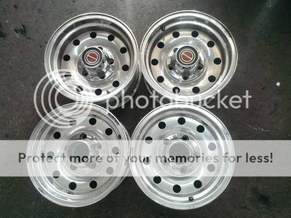 Are these factory bullet hole Alcoa forged wheels? | Bronco Forum ...